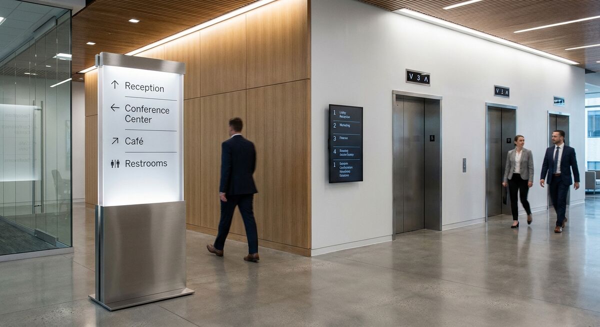 Interior Wayfinding for Office Buildings: Guiding Visitors with ...
